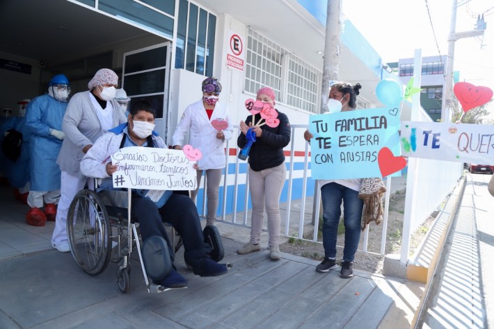 Primer paciente dado de alta en el Hospital Regional de Emergencia ...